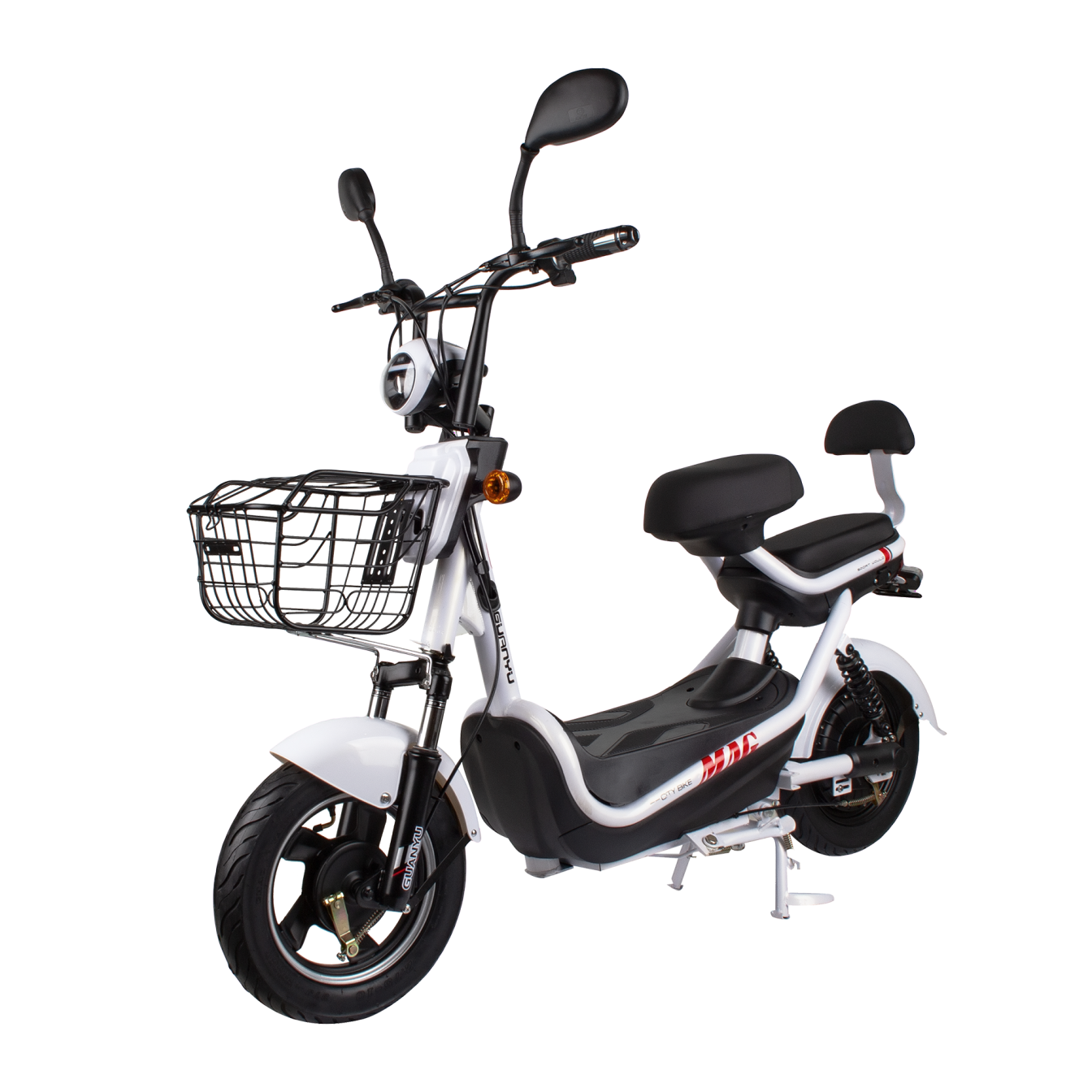 Электрический мопед Zeus CITY gy-4 350W/48V (белый): цены, описания ...